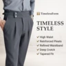 TimelessForm - Men's High Waisted Old Money Pleated Pants