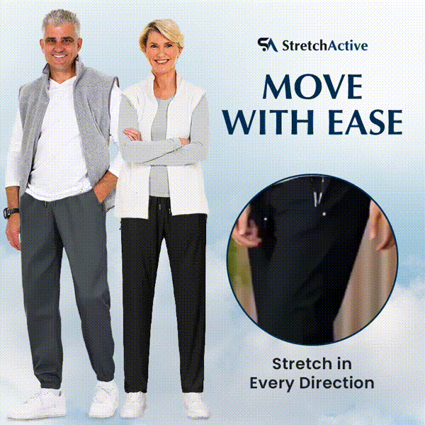 StretchActive - Unisex Ultra Stretch Quick Drying Pants