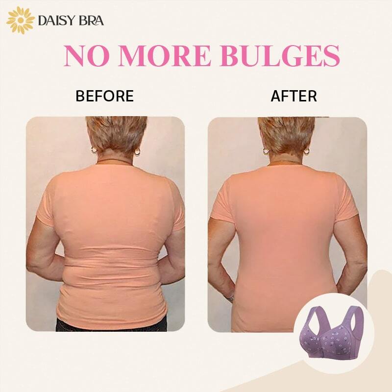 Rosy Fair - Daisy Bra - COMFORTABLE & CONVENIENT FRONT BUTTON BRA